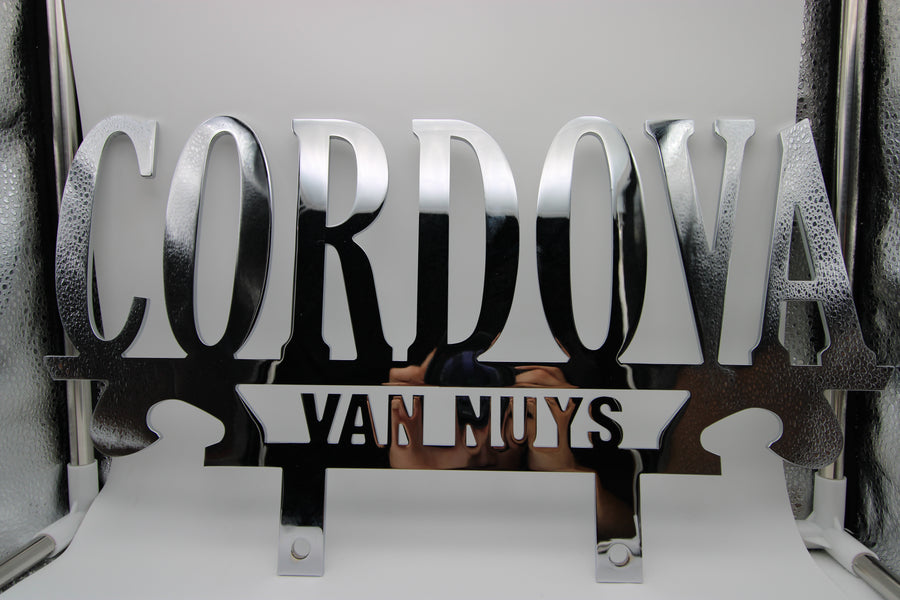 CHROME PLAQUE · JAGSTERMETALWORKS